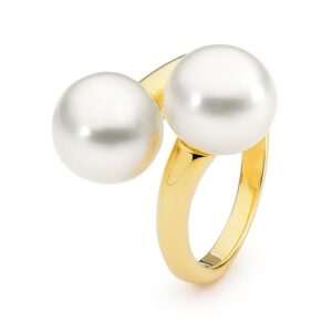 Double Pearl Ring