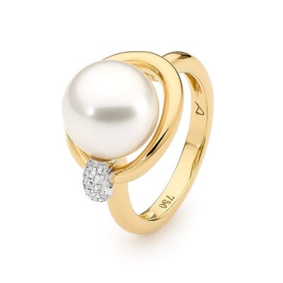 Double Pearl Ring - Allure South Sea Pearls