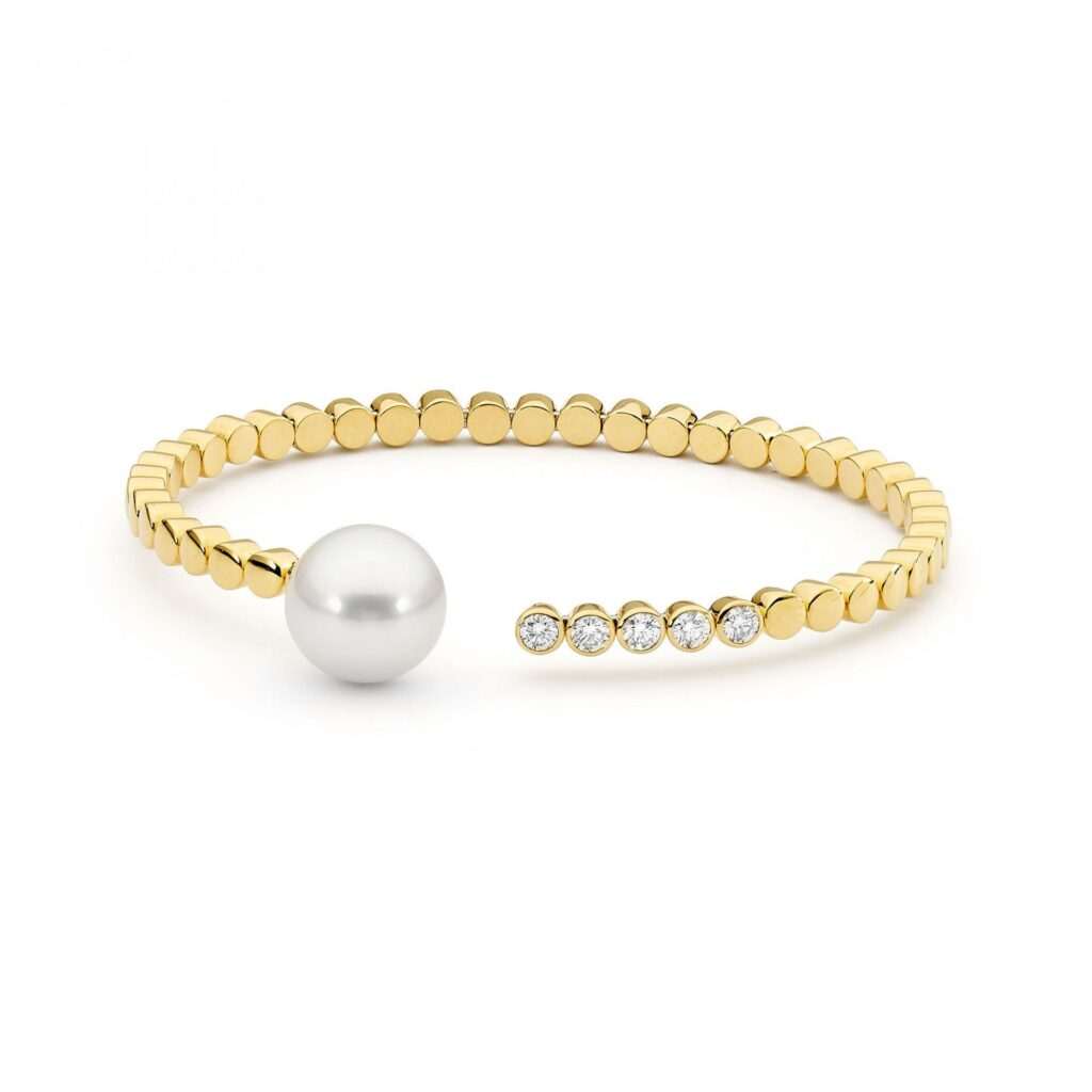 Flexible Pearl Bangle - Allure South Sea Pearls