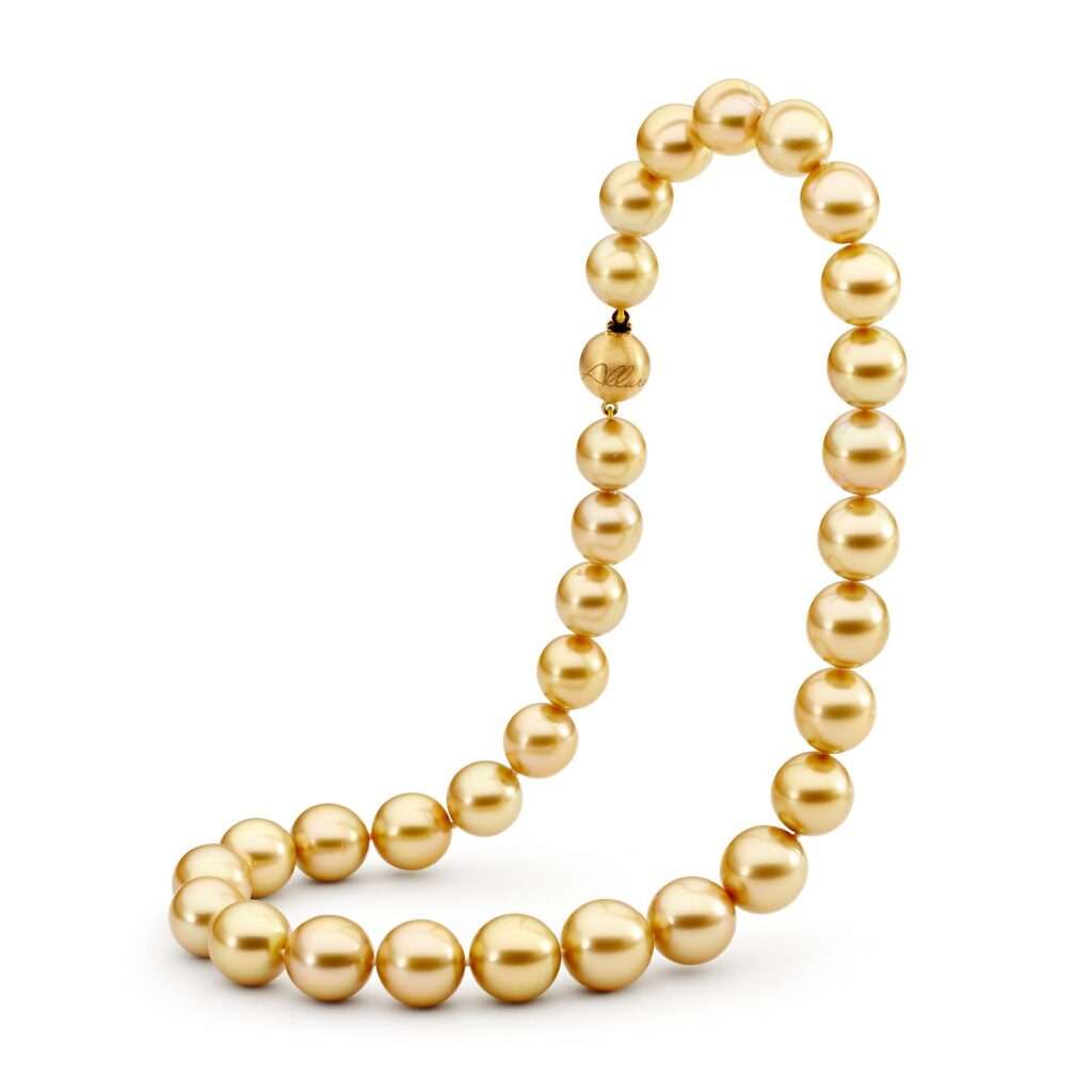 Intense Gold South Sea Pearl Strand | Allure South Sea Pearls